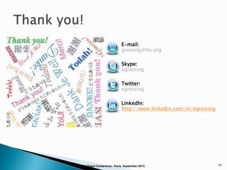 SDMX interface for ILOSTAT | PPTX