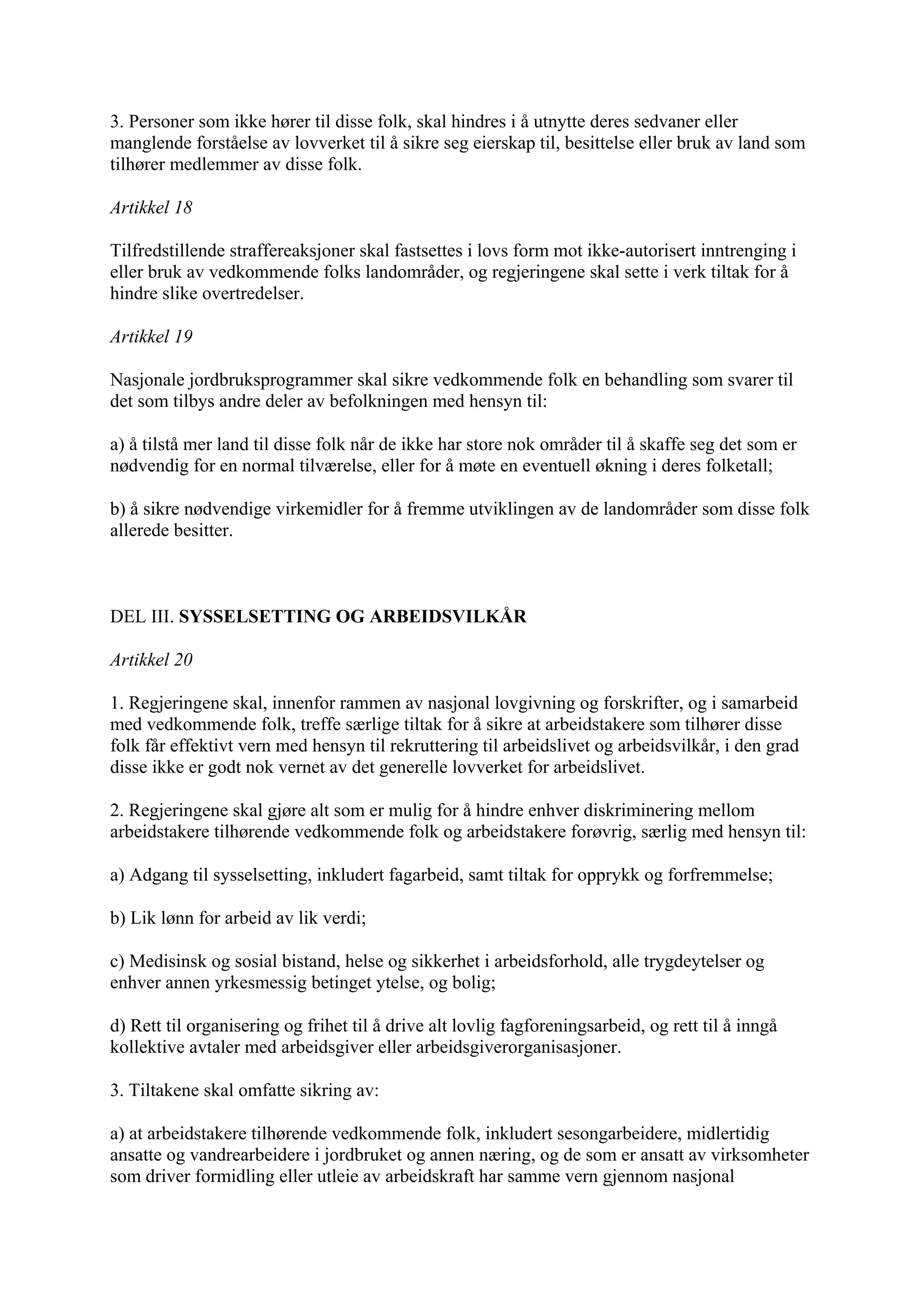 ILO-konvensjon 169 (norsk) | PDF