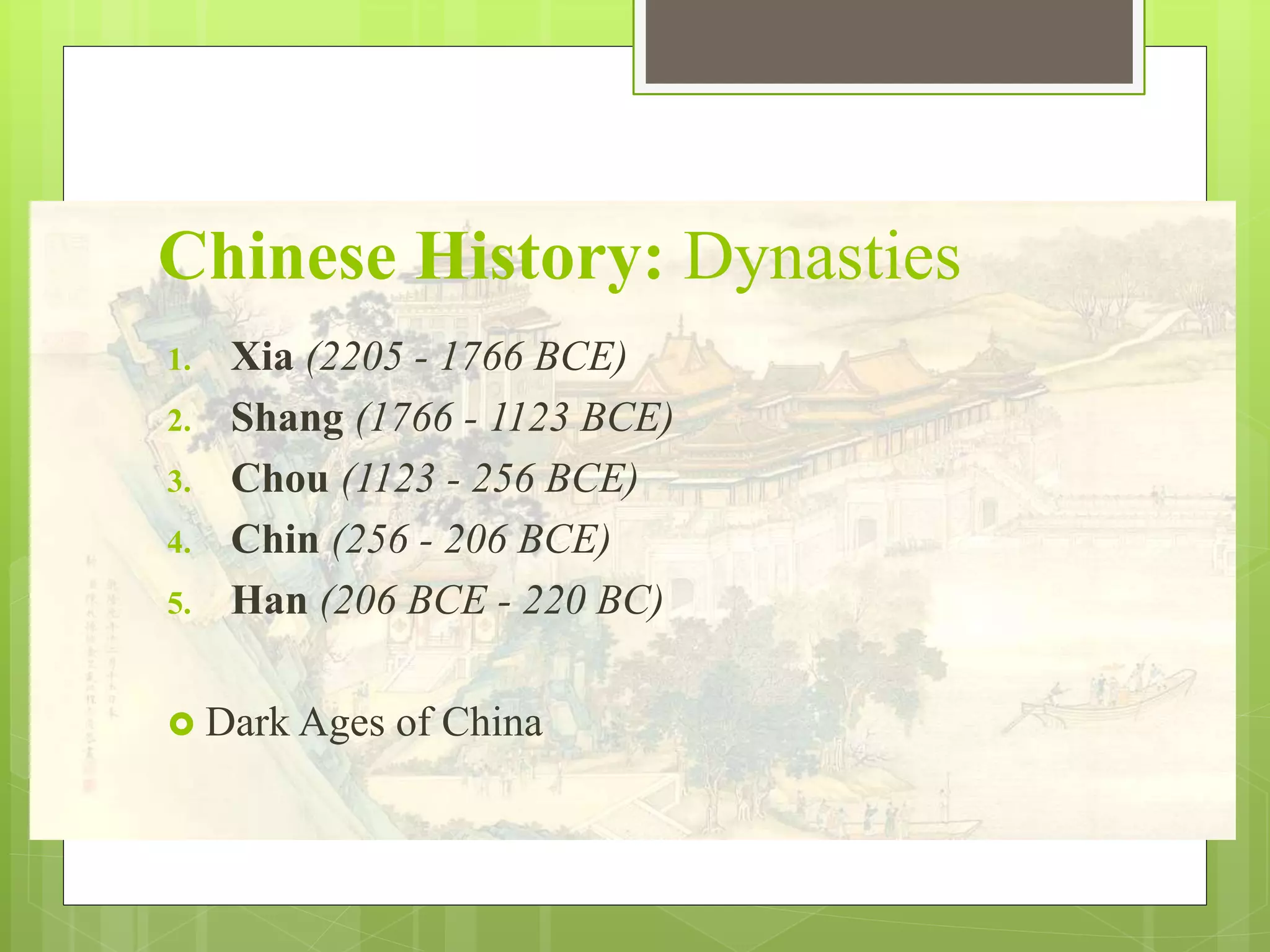 ILO3 - Introduction to Ancient Chinese Philosophy | PPT