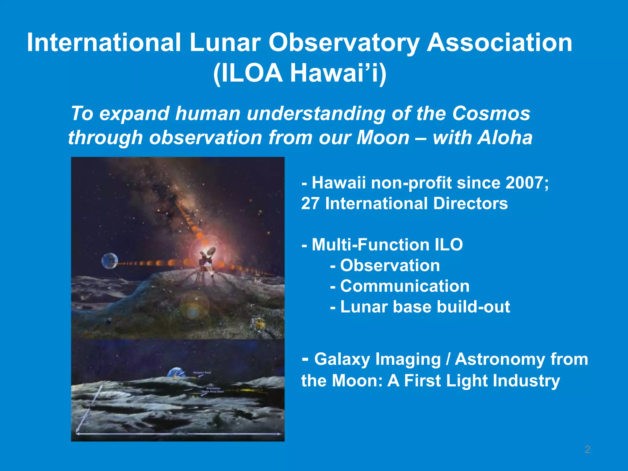 ILOA Hawai'i 5 Moon Missions | PPT