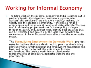 Ilo and india | PPTX