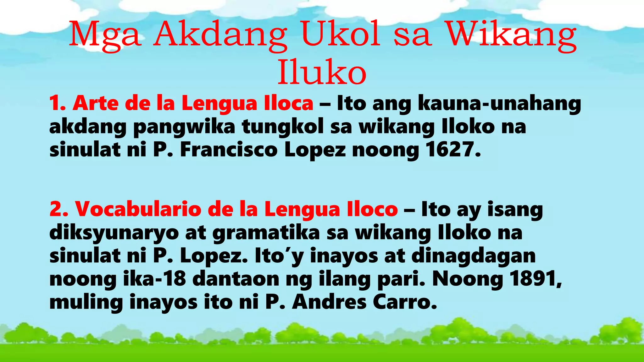 Ilocano | PPTX