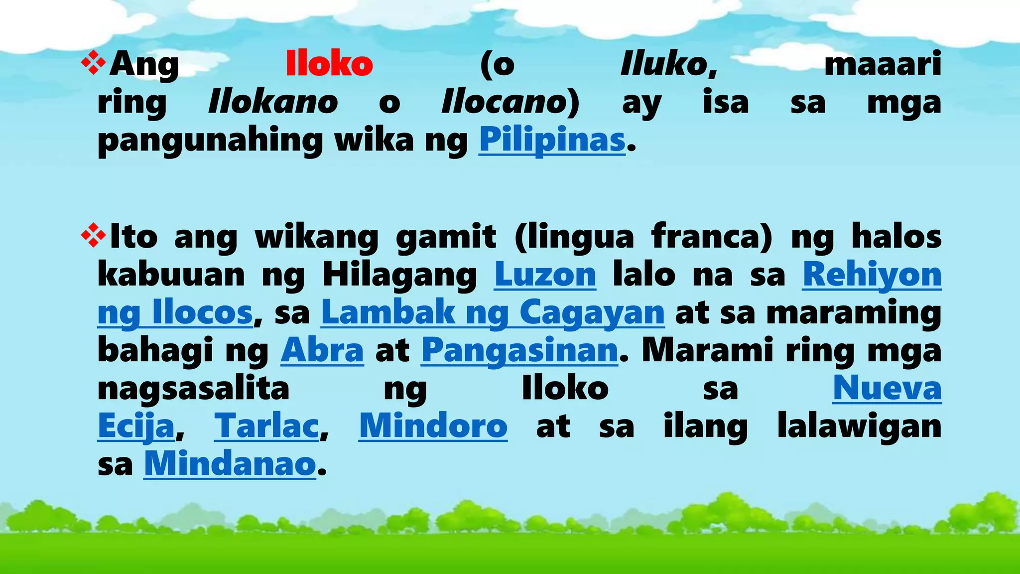 Ilocano | PPTX
