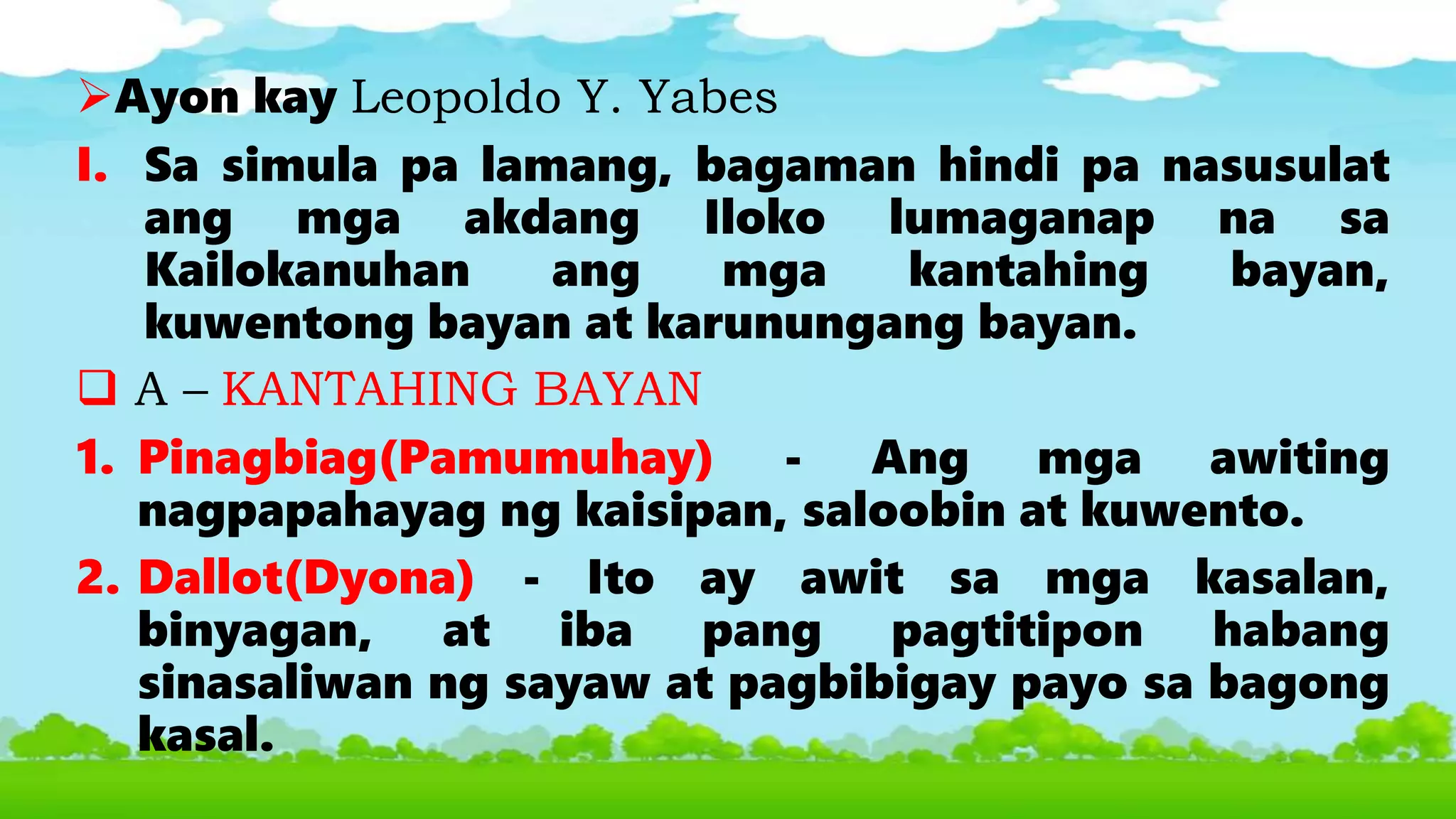Ilocano | PPTX