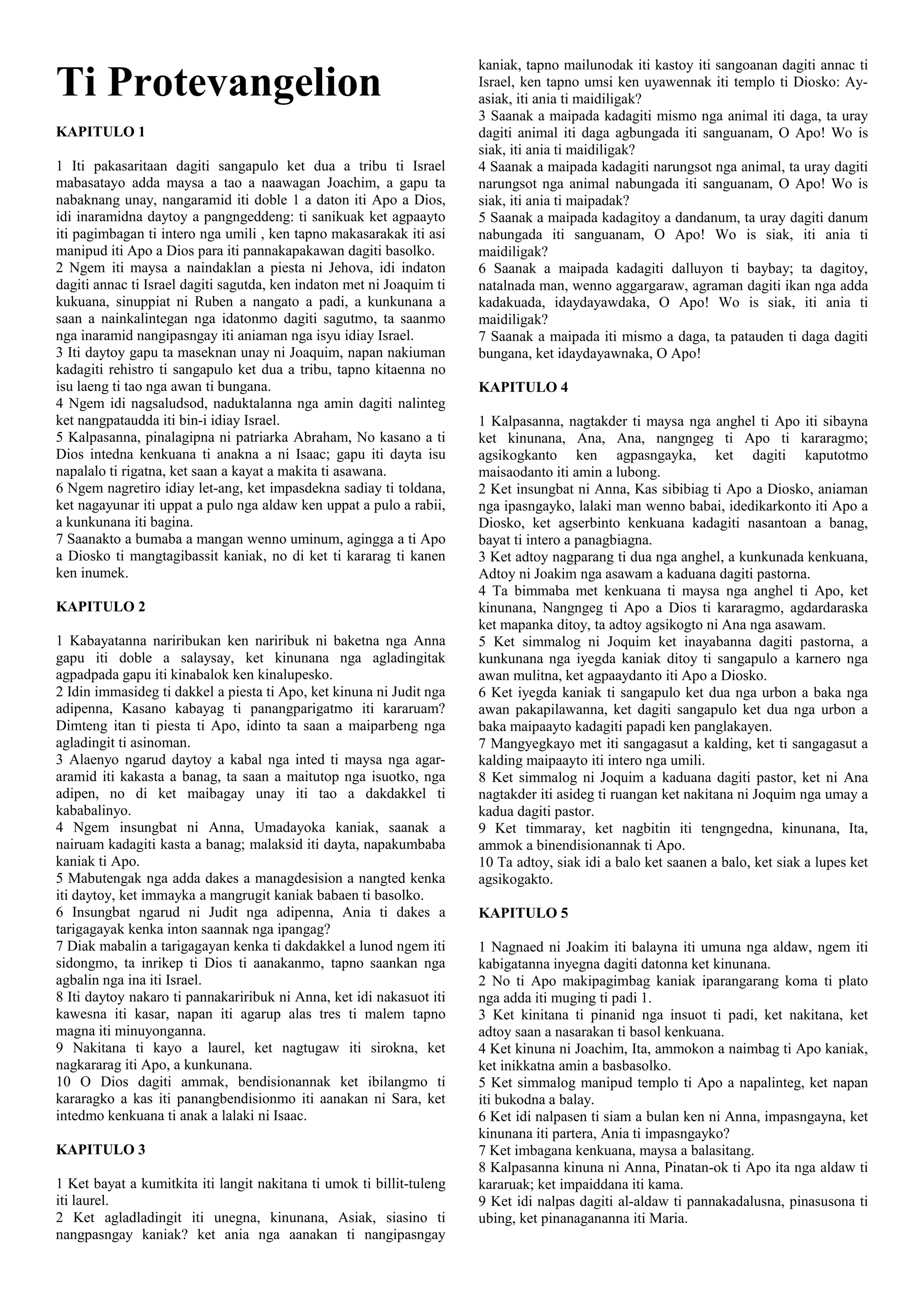 Ilocano - The Protevangelion.pdf