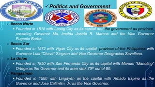 Region I Ilocos | PPTX