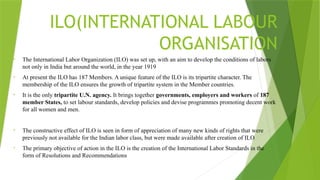 ILO(INTERNATIONAL LABOUR ORGANISATION).pptx