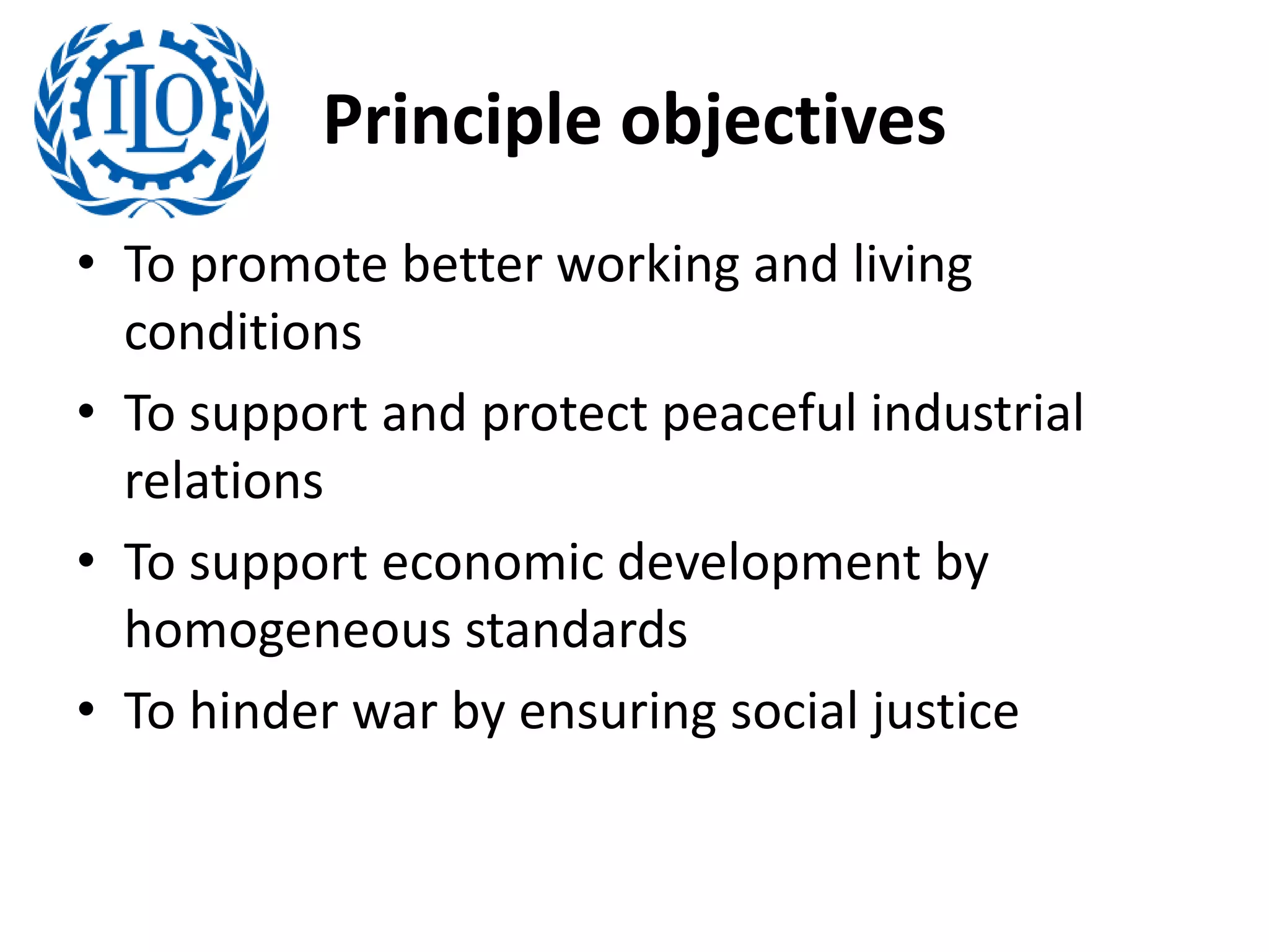 International labour organization | PPTX