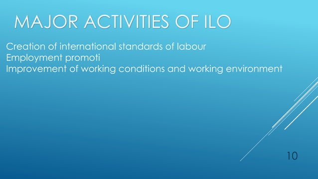 Ilo ppt | PPTX