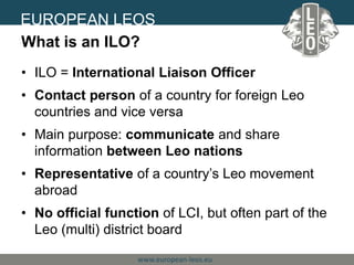 Ilo stand presentation | PPT