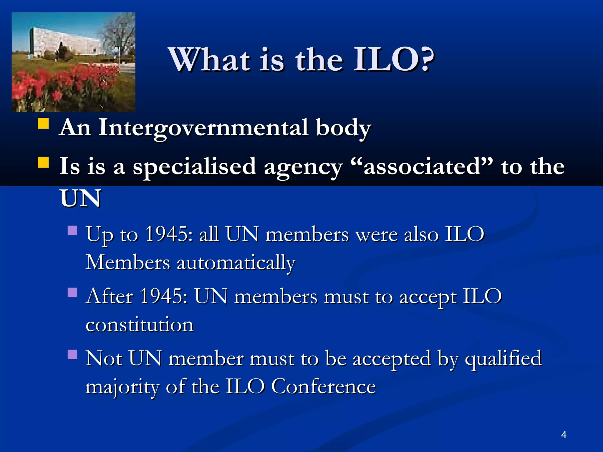 Ilo structure | PPT