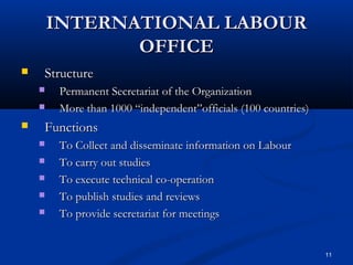 Ilo structure | PPT