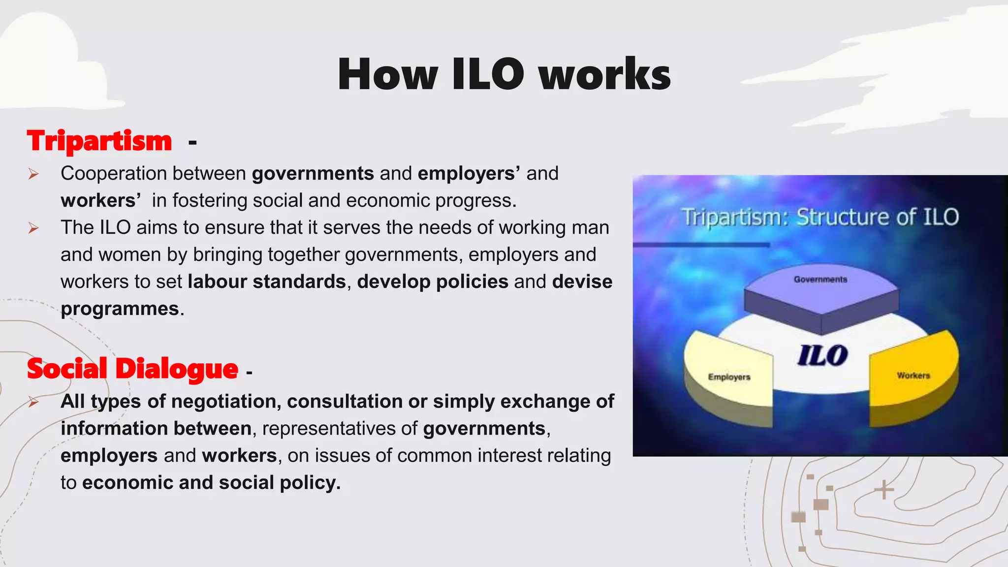 International Labour organisation - Structure and Functions | PPTX