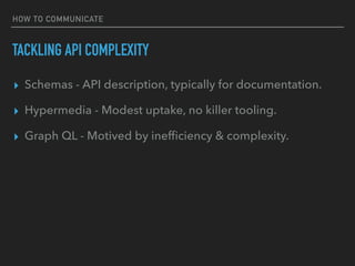 Real-time hypermedia APIs: Exploring the fundamentals of how we build networked application ...