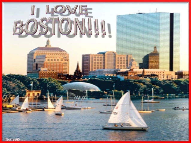 I love boston | PPT