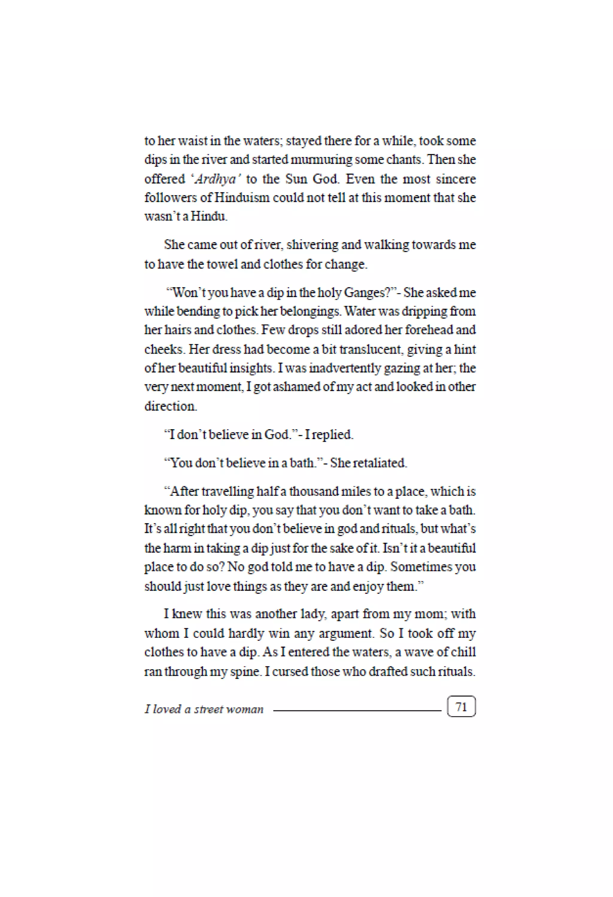 I loved a street woman sample chapter | PDF