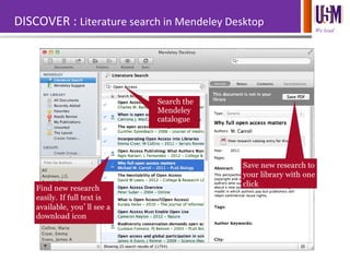 Mendeley | PPT
