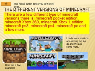 I love mincraft_powerpoint | PPTX