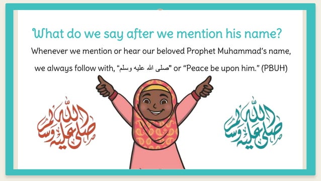 I love Muhammad (PBUH).pptx | Islam | Religion & Spirituality
