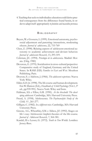 Behavorial and emotional autonomy in adolescence | PDF