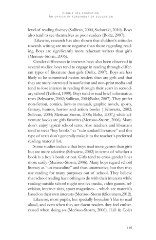 Differences in boys and girls attiudes toward reading | PDF | Education