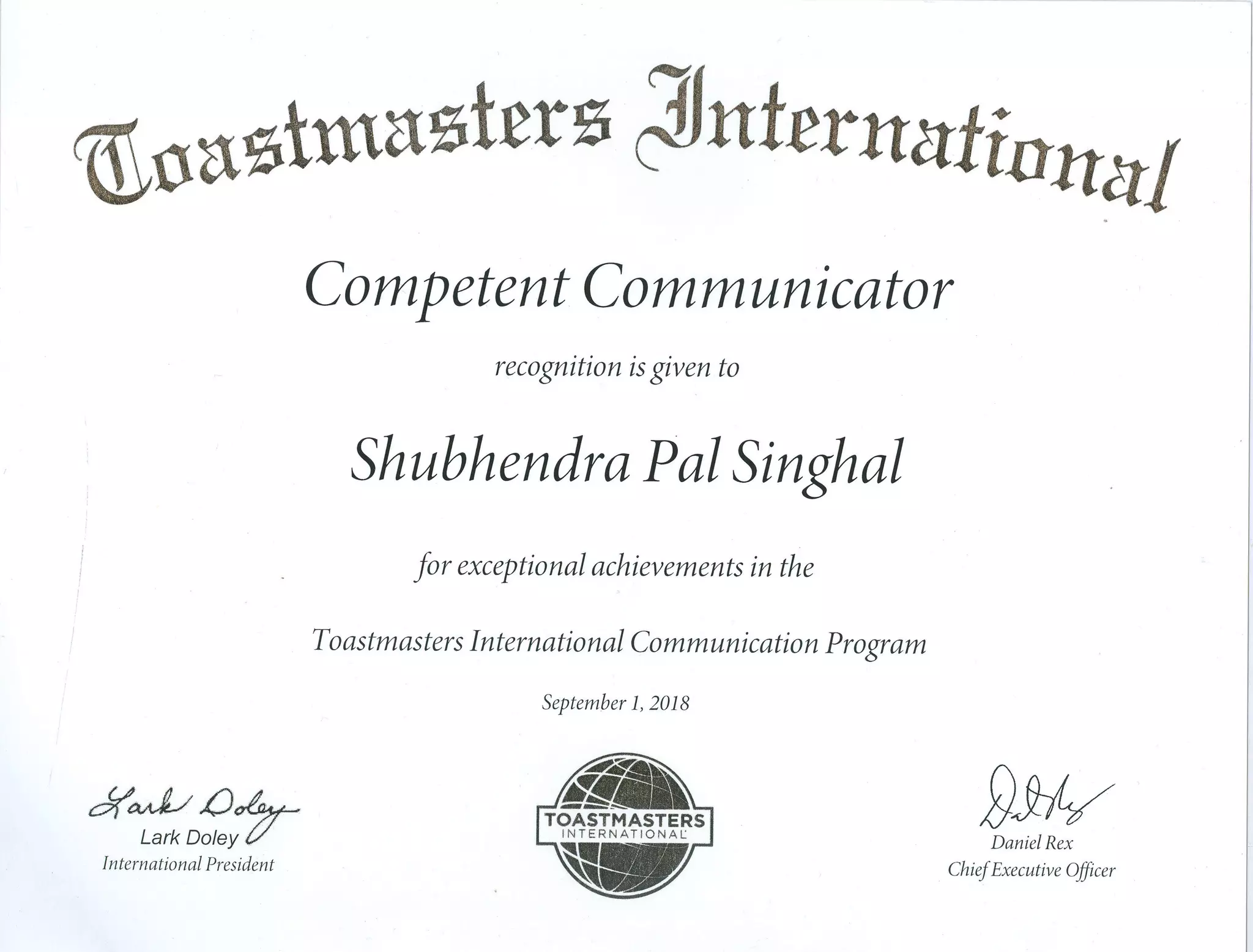 Toastmasters International | PDF