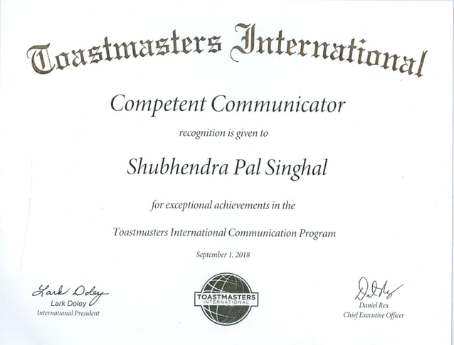 Toastmasters International | PPT