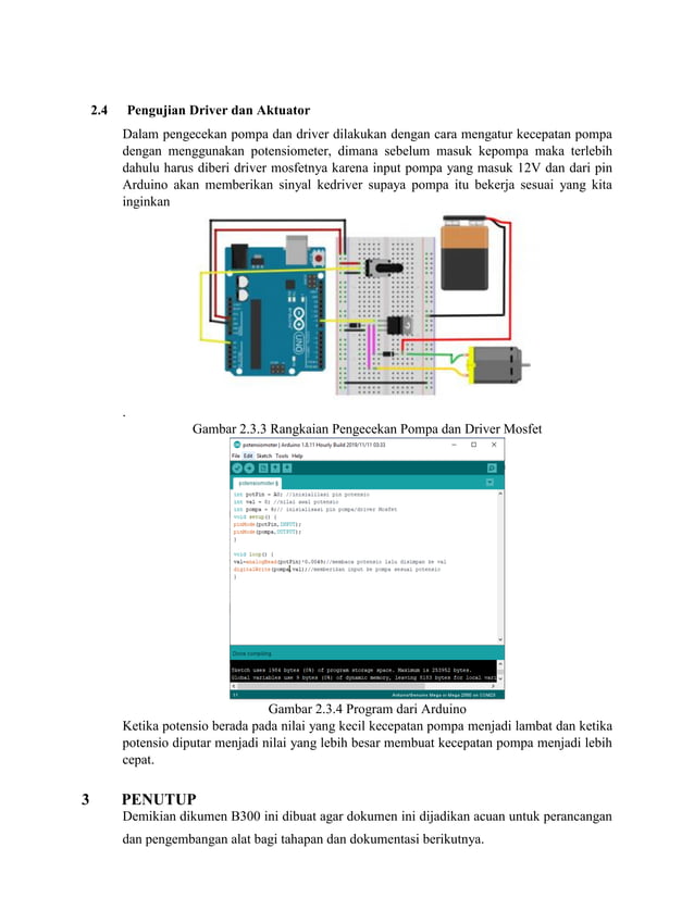 Sistem Kendali Water Level dengan Metode PID | PDF