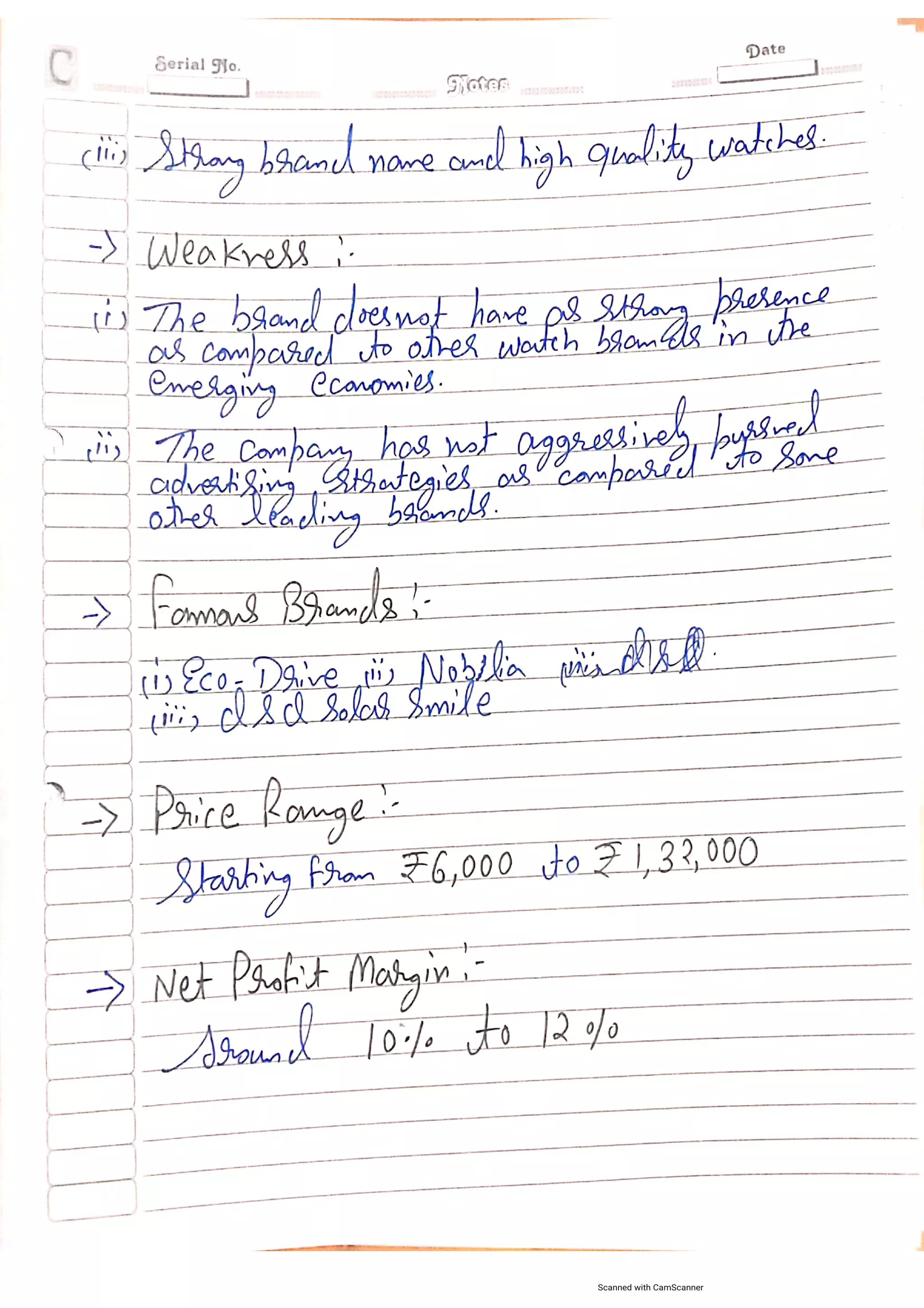 Marketing Management Project Class XII | PDF
