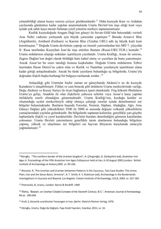 Urartu Maden Sanatı Bitirme Tezi | PDF