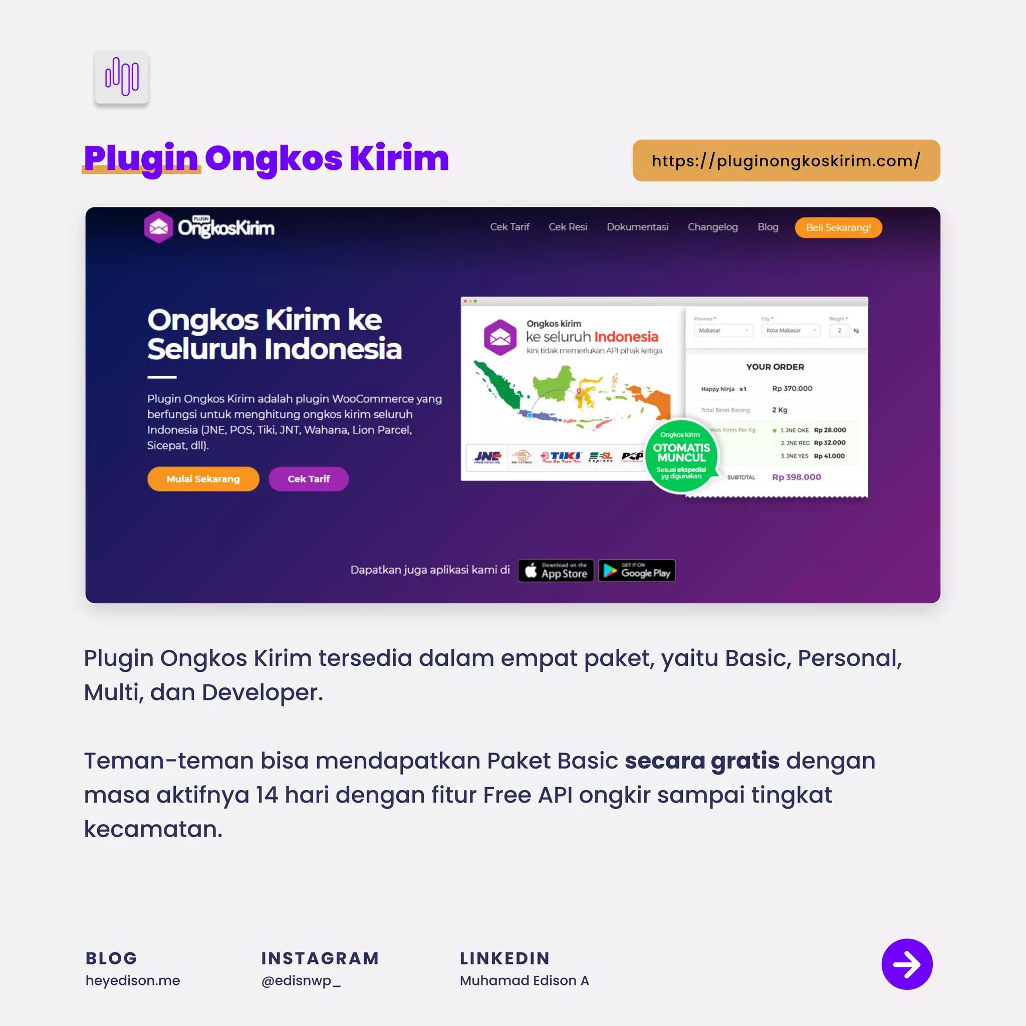 Plugin ongkos kirim terbaik | PDF