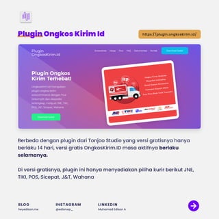 Plugin ongkos kirim terbaik | PDF