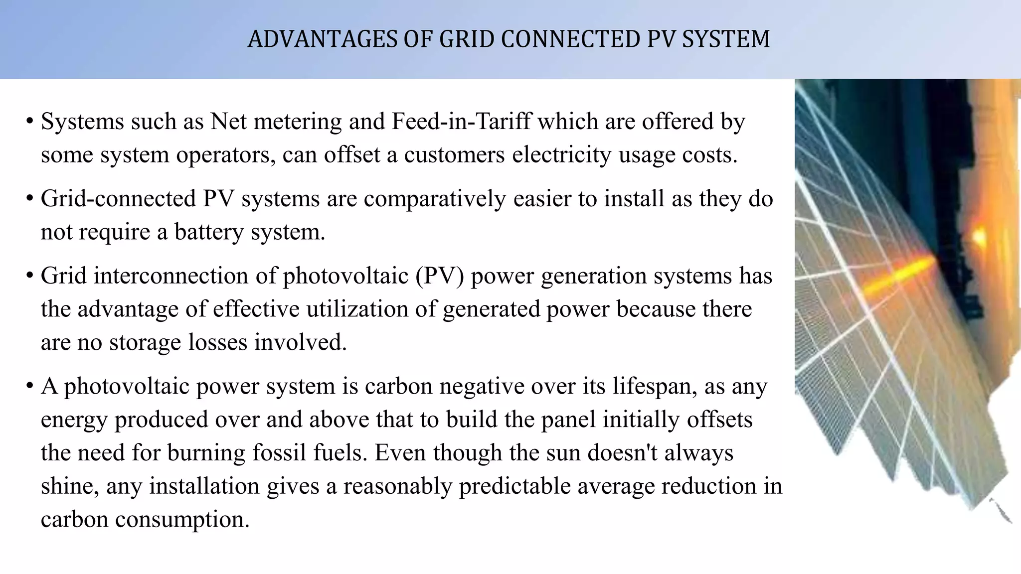 GRID CONNECTED PV SYSTEM & RAPS | PPTX