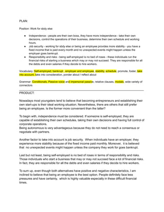 Collaborative Writing - Mock Essay - FCE AFTERNOON Groups | PDF