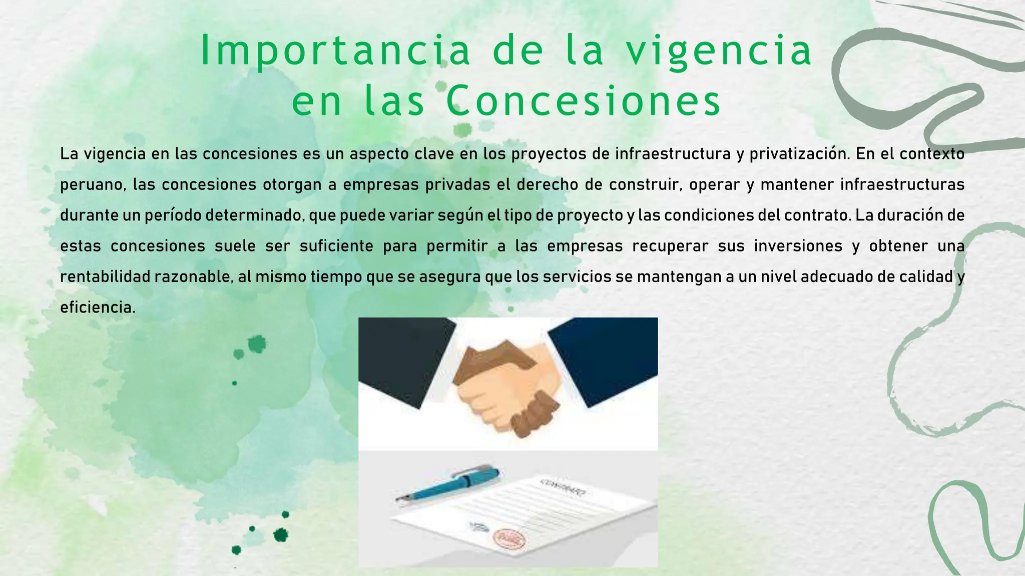 vigencia de las concesiones en el peru - Derecho economico | PPT