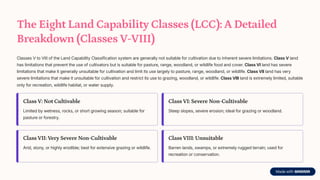 Land capability classification and introduction | PDF