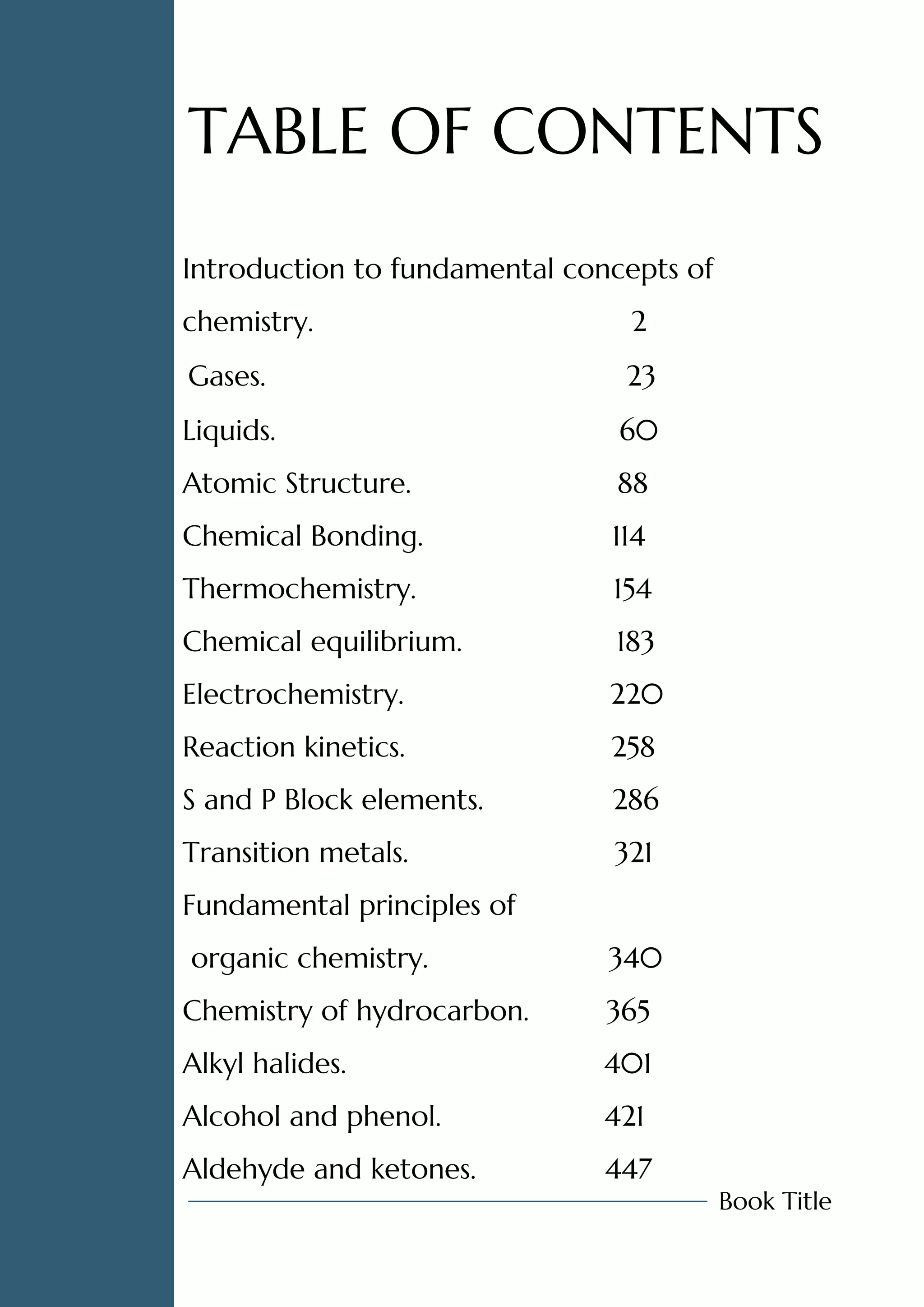 MDCAT Chemistry Notes | Nearpeer | PDF