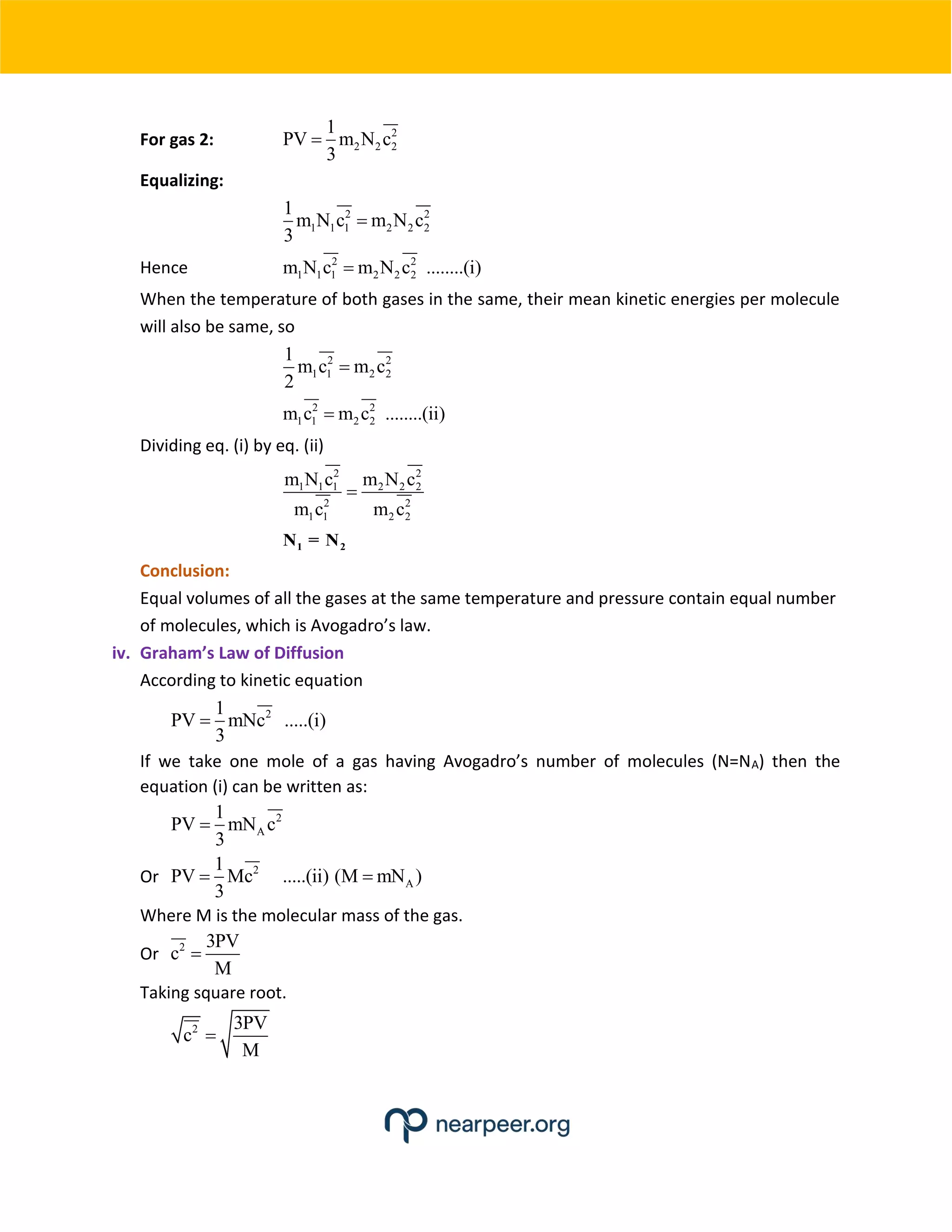 MDCAT Chemistry Notes | Nearpeer | PDF