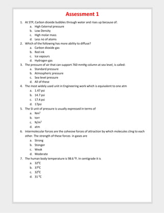 MDCAT Chemistry Notes | Nearpeer | PDF