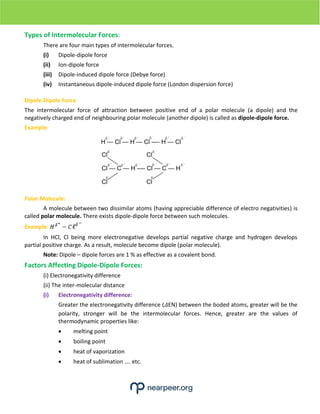 MDCAT Chemistry Notes | Nearpeer | PDF