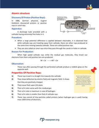 MDCAT Chemistry Notes | Nearpeer | PDF