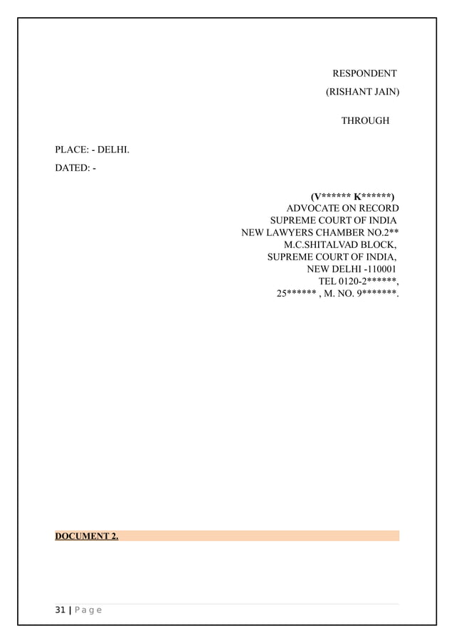 COURT DIARY / INTERNSHIP REPORT | PDF