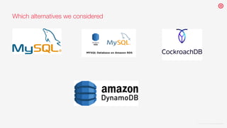 "Migration from Cassandra to DynamoDB", Alexander Malinovsky | PPT