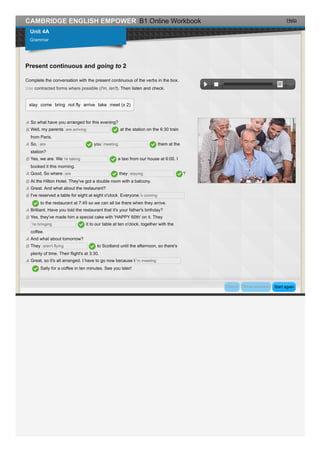 Unit 5 - Online Workbook | PDF