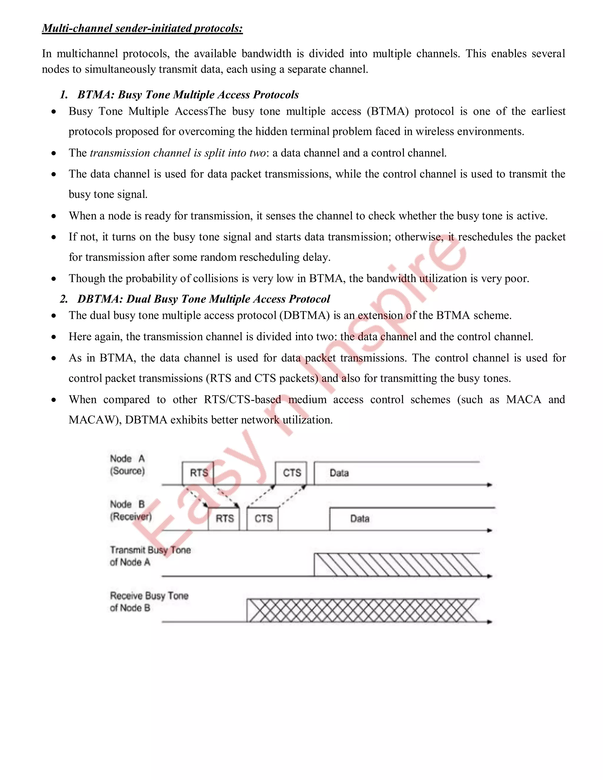 Wireless Sensor Networks UNIT-3 | PDF