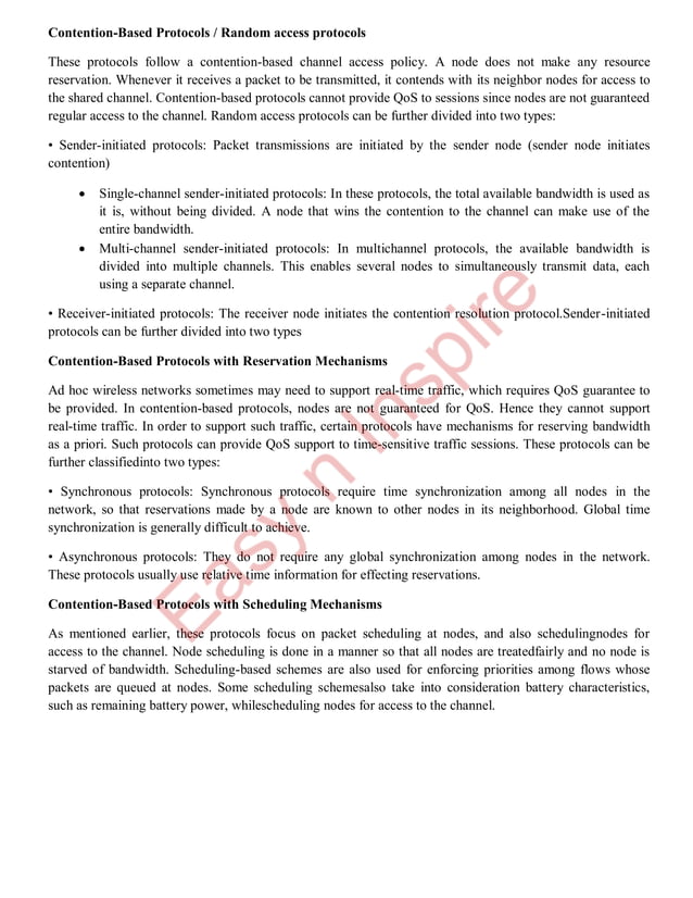 Wireless Sensor Networks UNIT-3 | PDF | Computer Networking | Computing