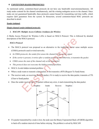 Wireless Sensor Networks UNIT-3 | PDF