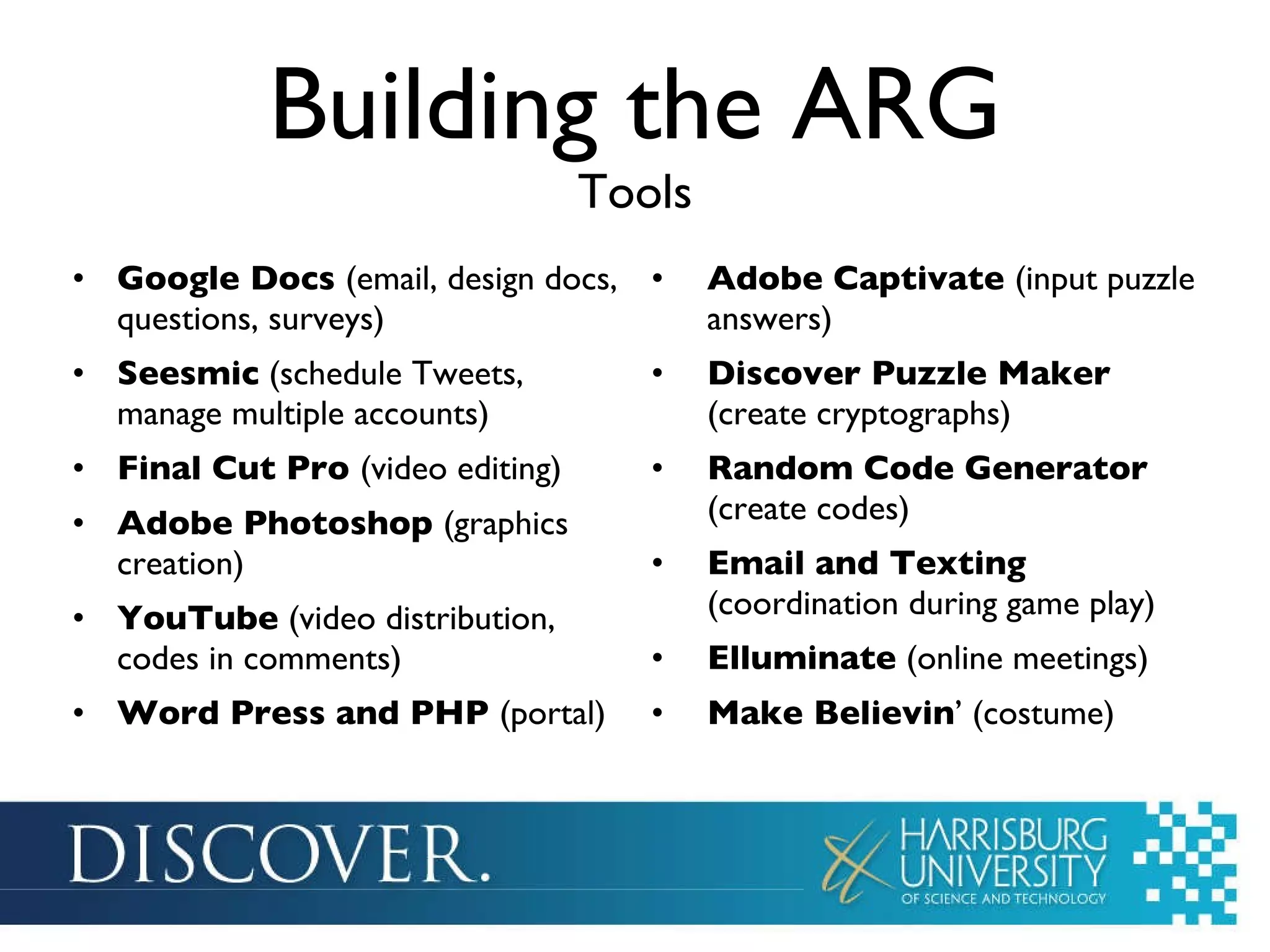 I love trees arg debrief v3 | PPT