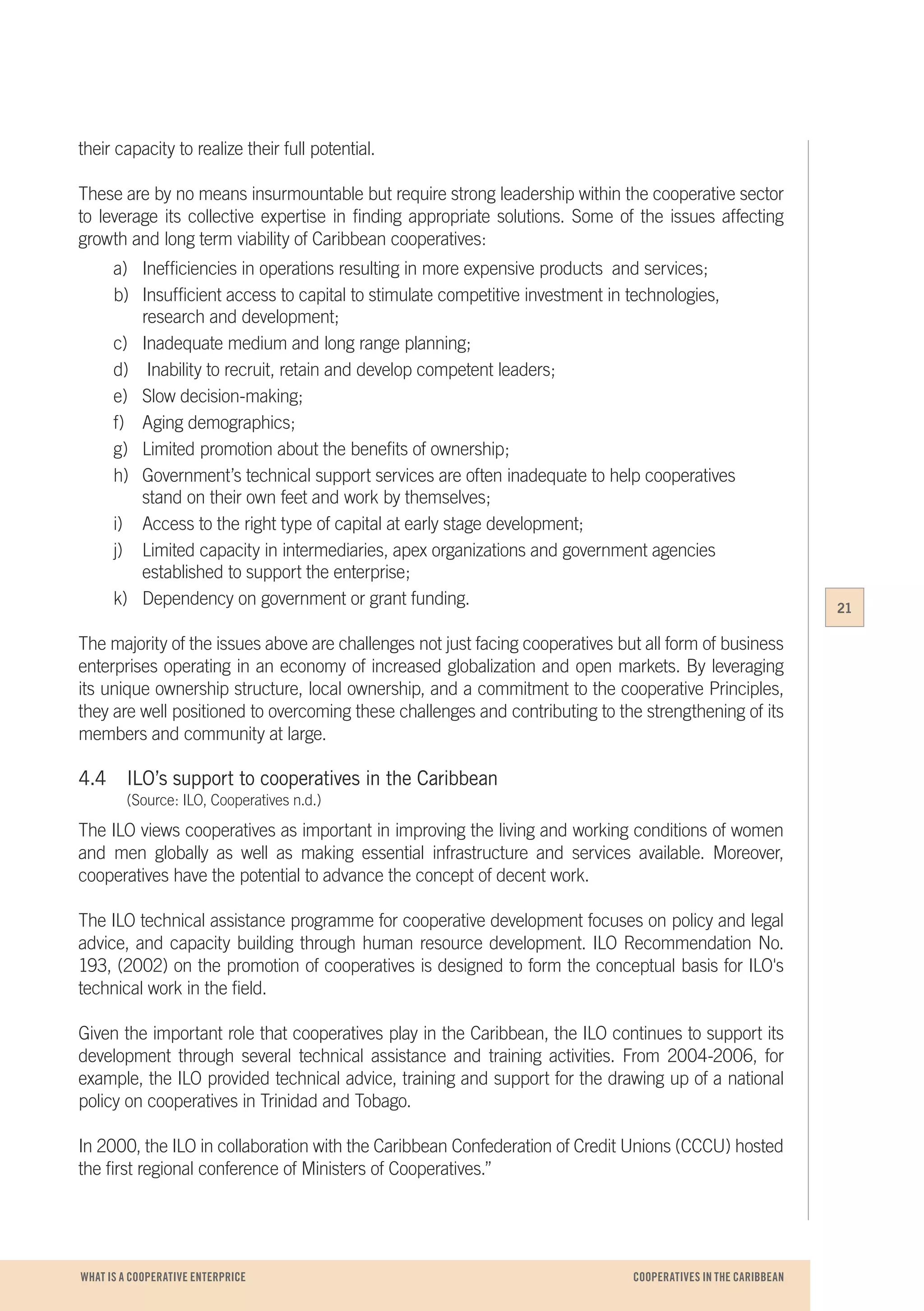 ILO What Is A Cooperative Enterprise | PDF