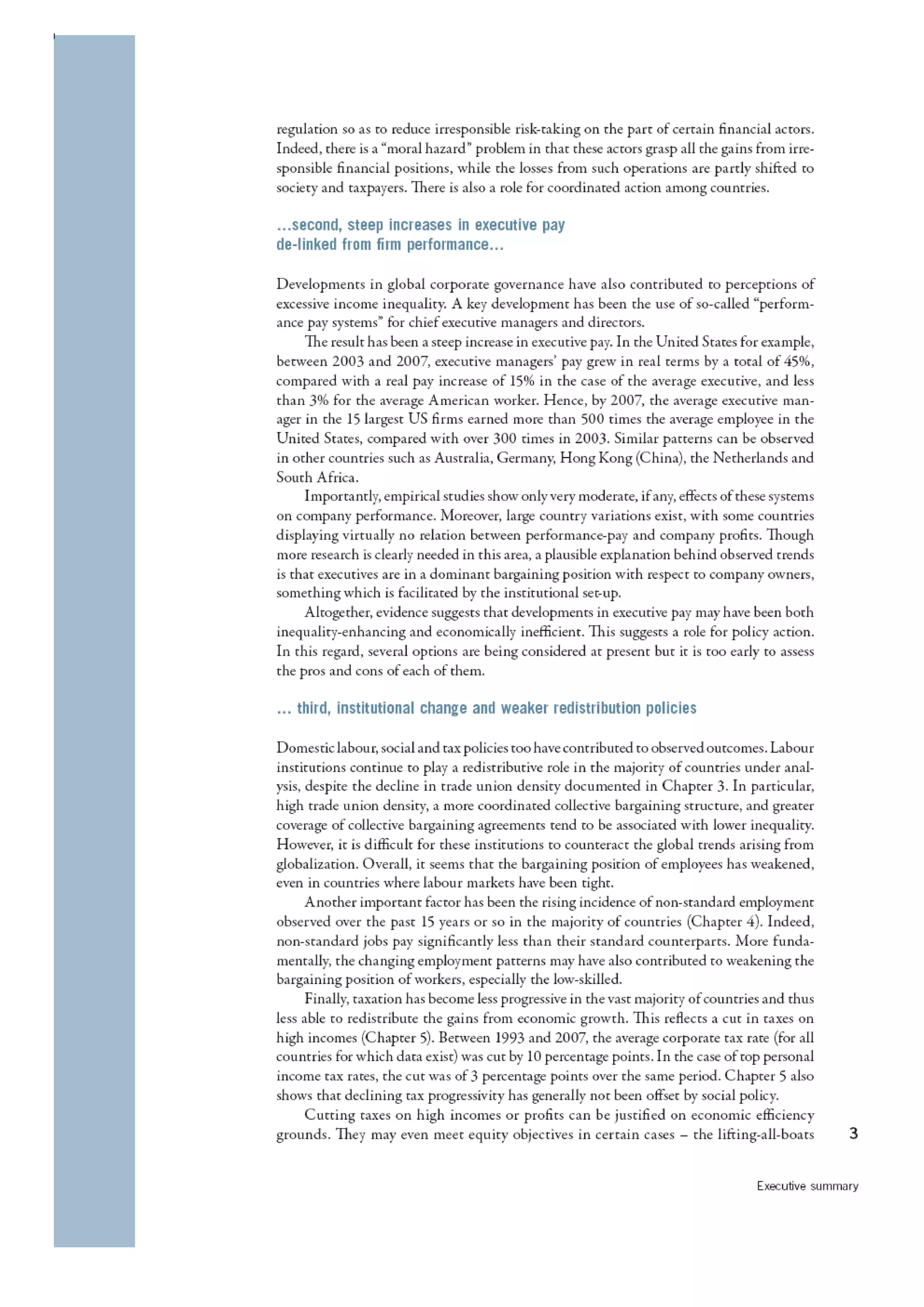 Ilo World Of Work Report 2008 | PDF | Free Download